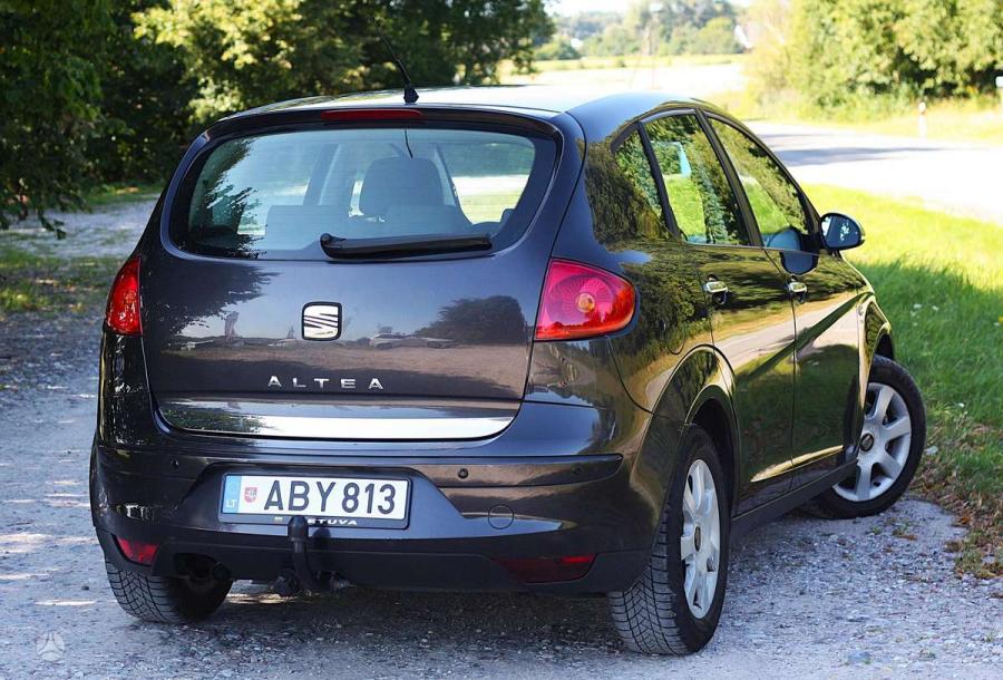 Melns SEAT Altea 2005 Kretinga, ar dzinēja tilpumu 1.98 L un nobraukumu 231 tūkst. km par 2699 €, foto 14 vietnē AUTOMOTO.COM.LV