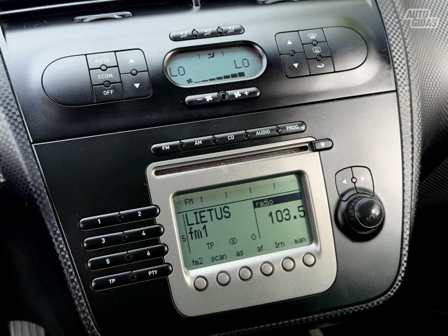 Black SEAT Altea 2007 in Kaunas, with an engine capacity of 2.00 L and mileage of 316 thousand km for 2000 €, photo 12 on AUTOMOTO.COM.LV