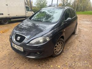 Black SEAT Altea 2007 in Riga, with an engine capacity of 1.90 L and mileage of 168 thousand km for 1000 €, photo  on AUTOMOTO.COM.LV