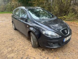 Black SEAT Altea 2007 in Riga, with an engine capacity of 1.90 L and mileage of 168 thousand km for 1000 €, photo 3 on AUTOMOTO.COM.LV