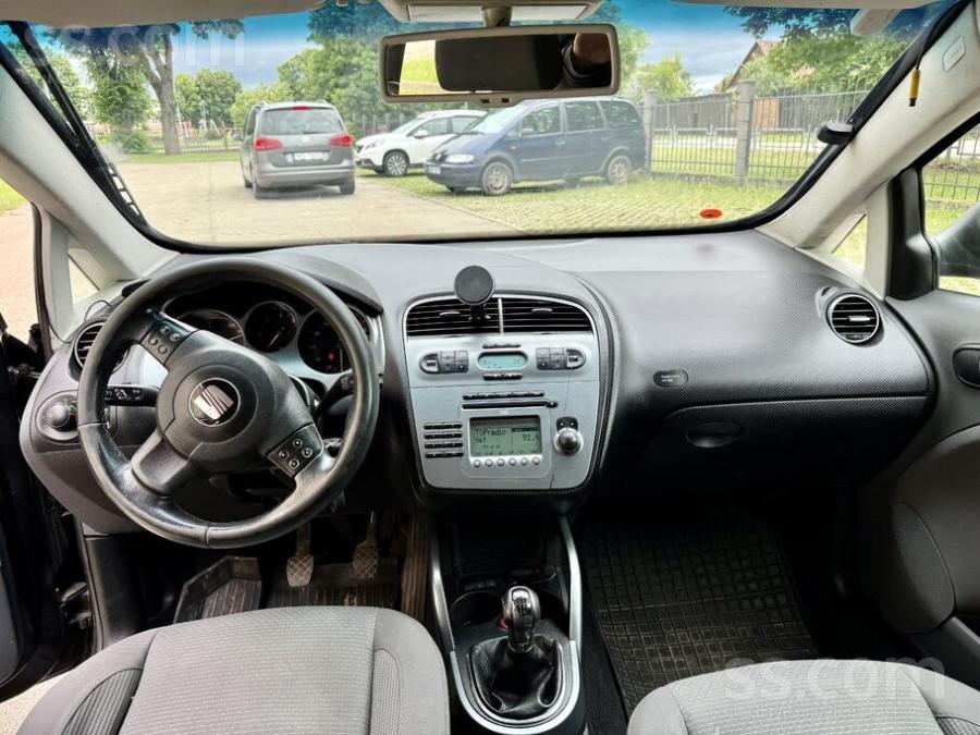 Melns SEAT Altea 2008 Daugavpils, ar dzinēja tilpumu 1.90 L un nobraukumu 0 tūkst. km par 1650 €, foto 15 vietnē AUTOMOTO.COM.LV