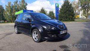 Melns SEAT Altea 2008 Rīga, ar dzinēja tilpumu 1.90 L un nobraukumu 236 tūkst. km par 2200 €, foto 3 vietnē AUTOMOTO.COM.LV
