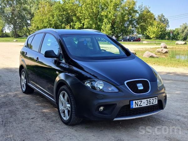 Black SEAT Altea 2009 in Riga, with an engine capacity of 2.00 L and mileage of 0 thousand km for 4200 €, photo 6 on AUTOMOTO.COM.LV
