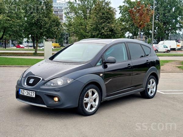 Black SEAT Altea 2009 in Riga, with an engine capacity of 2.00 L and mileage of 0 thousand km for 3790 €, photo 1 on AUTOMOTO.COM.LV