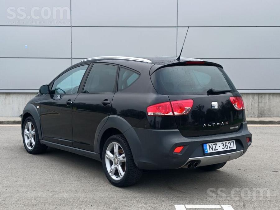 Black SEAT Altea 2009 in Riga, with an engine capacity of 2.00 L and mileage of 0 thousand km for 3790 €, photo 3 on AUTOMOTO.COM.LV