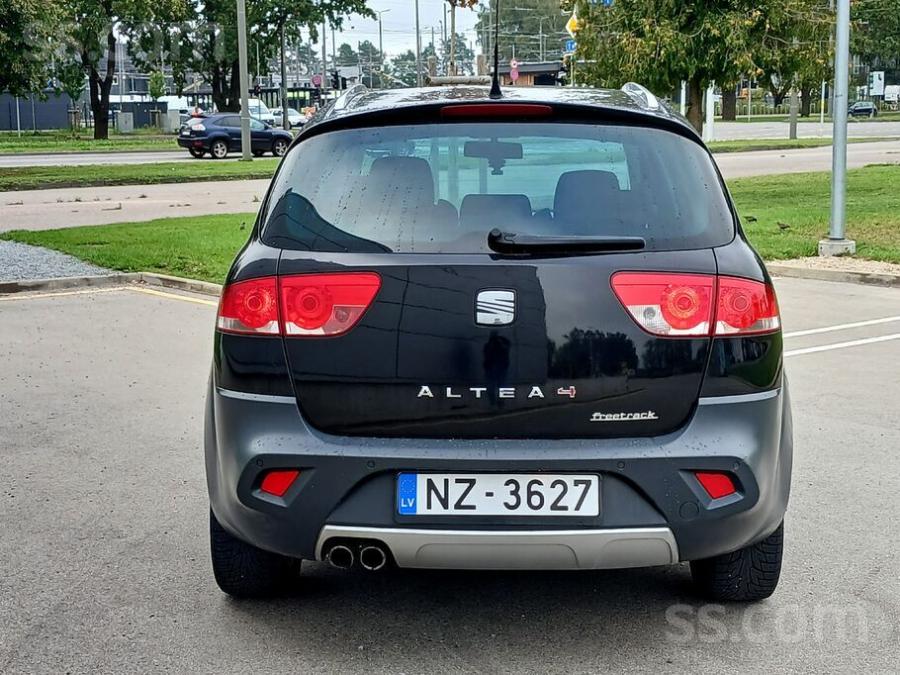 Black SEAT Altea 2009 in Riga, with an engine capacity of 2.00 L and mileage of 0 thousand km for 3790 €, photo 5 on AUTOMOTO.COM.LV