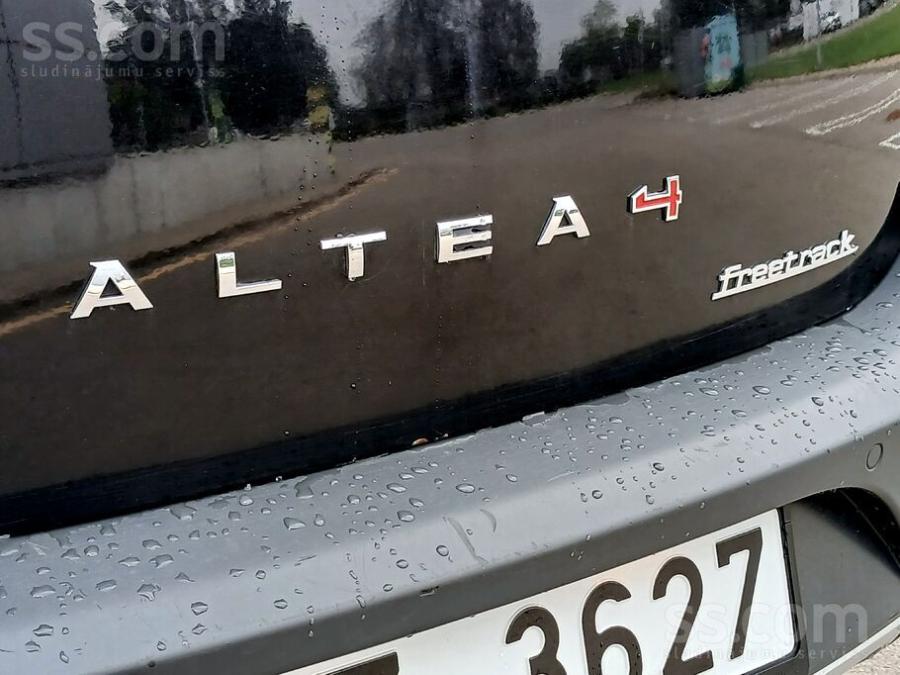Black SEAT Altea 2009 in Riga, with an engine capacity of 2.00 L and mileage of 0 thousand km for 3790 €, photo 6 on AUTOMOTO.COM.LV