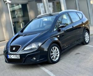 Melns SEAT Altea 2010 Rīga, ar dzinēja tilpumu 1.60 L un nobraukumu 284 tūkst. km par 4390 €, foto  vietnē AUTOMOTO.COM.LV