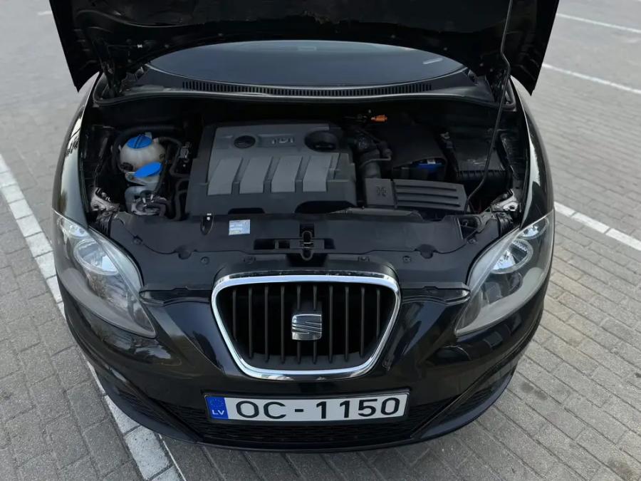 Black SEAT Altea 2010 in Jurmala, with an engine capacity of 1.60 L and mileage of 284 thousand km for 4390 €, photo 27 on AUTOMOTO.COM.LV