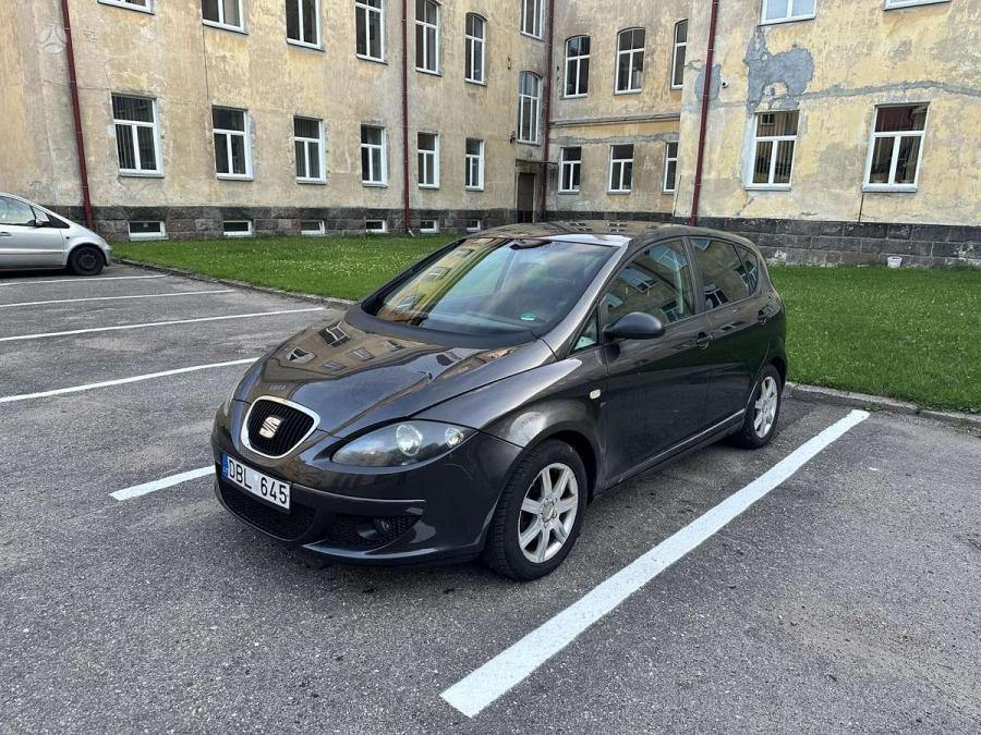 Черный Сеат Алтеа 2006 в Вильнюс, объемом двигателя 1.90 л и пробегом 183 тыс. км за 1390 €, фото 1 на AUTOMOTO.COM.LV