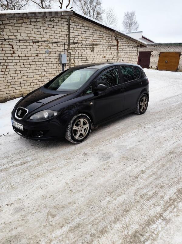Melns SEAT Altea 2008 Kuldīga, ar dzinēja tilpumu 1.90 L un nobraukumu 280 tūkst. km par 1950 €, foto 1 vietnē AUTOMOTO.COM.LV