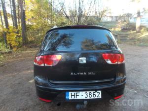 Melns SEAT Altea 2008 Daugavpils, ar dzinēja tilpumu 1.90 L un nobraukumu 0 tūkst. km par 1350 €, foto 6 vietnē AUTOMOTO.COM.LV
