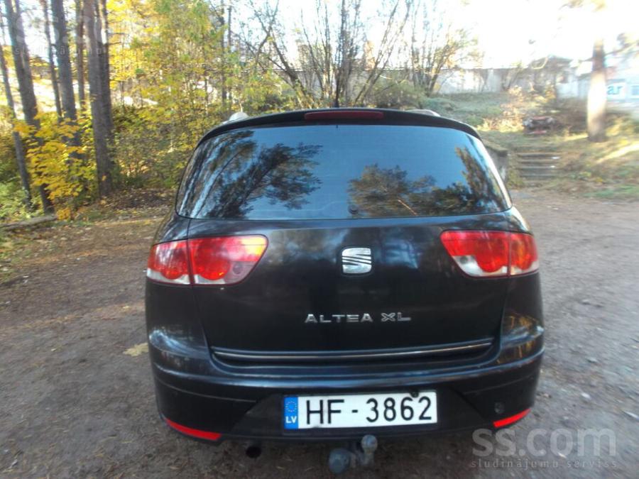 Melns SEAT Altea 2008 Daugavpils, ar dzinēja tilpumu 1.90 L un nobraukumu 0 tūkst. km par 1350 €, foto 6 vietnē AUTOMOTO.COM.LV