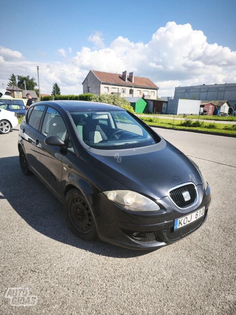 Melns SEAT Altea 2008 Kauņa, ar dzinēja tilpumu 1.90 L un nobraukumu 216 tūkst. km par 599 €, foto 3 vietnē AUTOMOTO.COM.LV