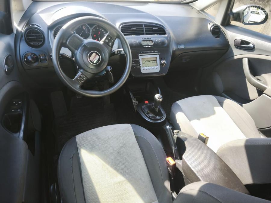 Melns SEAT Altea 2008 Kauņa, ar dzinēja tilpumu 1.90 L un nobraukumu 216 tūkst. km par 599 €, foto 7 vietnē AUTOMOTO.COM.LV