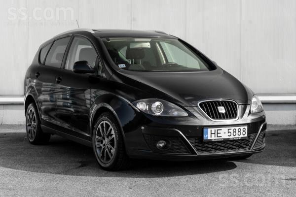 Melns SEAT Altea 2009 Jelgava, ar dzinēja tilpumu 1.90 L un nobraukumu 314 tūkst. km par 4000 €, foto 1 vietnē AUTOMOTO.COM.LV