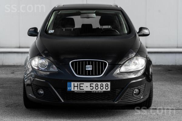 Melns SEAT Altea 2009 Jelgava, ar dzinēja tilpumu 1.90 L un nobraukumu 314 tūkst. km par 4000 €, foto 3 vietnē AUTOMOTO.COM.LV