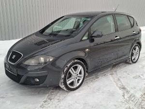 Black SEAT Altea 2010 in Ukmerge, with an engine capacity of 1.80 L and mileage of 200 thousand km for 3500 €, photo  on AUTOMOTO.COM.LV