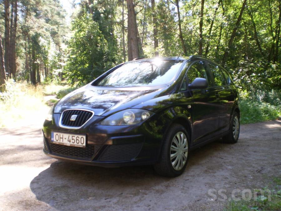 Melns SEAT Altea 2010 Daugavpils, ar dzinēja tilpumu 1.90 L un nobraukumu 320 tūkst. km par 1750 €, foto 1 vietnē AUTOMOTO.COM.LV