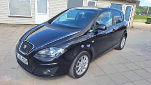 Melns SEAT Altea 2010 Viļņa, ar dzinēja tilpumu 1.90 L un nobraukumu 268 tūkst. km par 3750 €, foto  vietnē AUTOMOTO.COM.LV