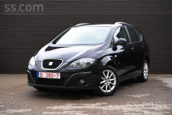 Black SEAT Altea 2011 in Riga, with an engine capacity of 1.60 L and mileage of 266 thousand km for 4890 €, photo 1 on AUTOMOTO.COM.LV