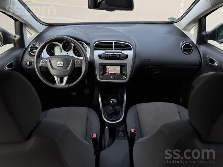 Black SEAT Altea 2011 in Jurmala, with an engine capacity of 1.60 L and mileage of 239 thousand km for 4490 €, photo 14 on AUTOMOTO.COM.LV