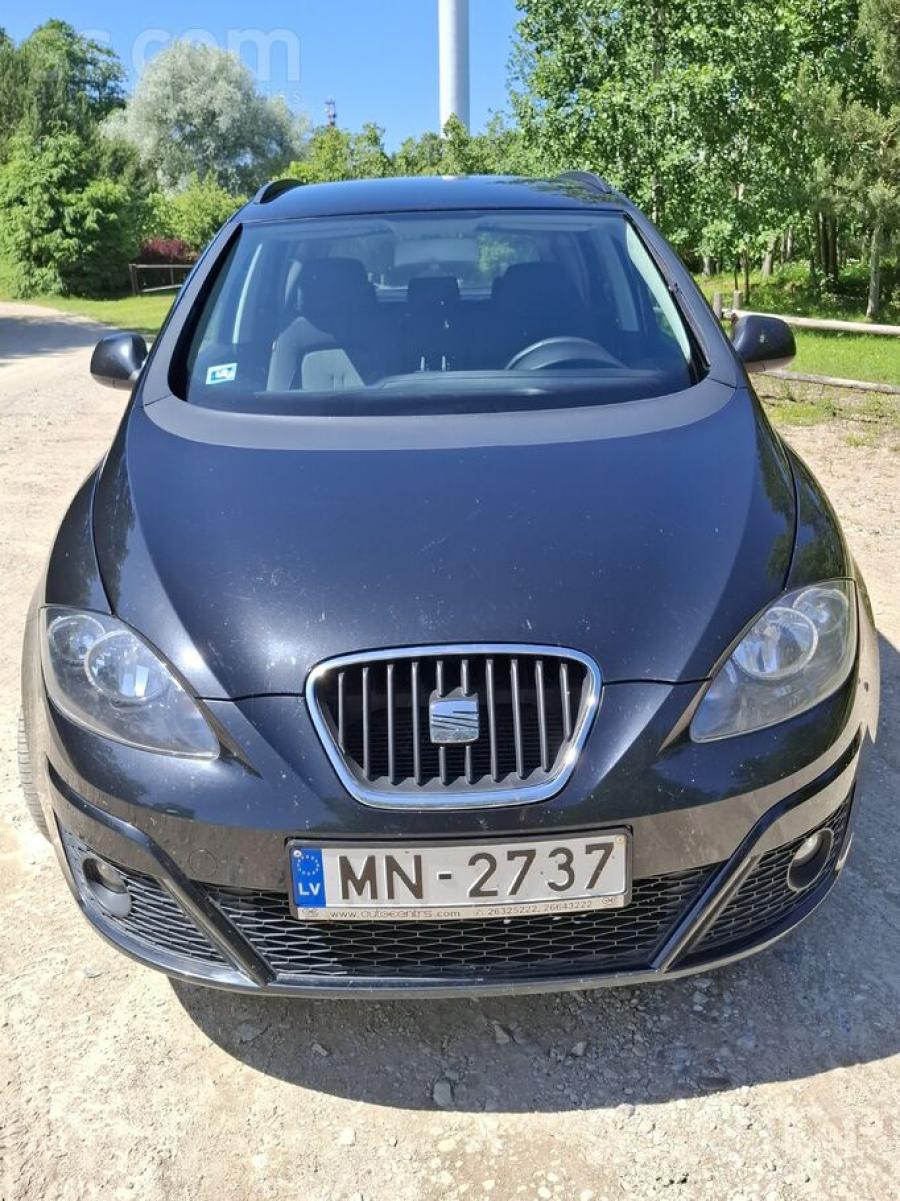 Melns SEAT Altea 2012 Jelgava, ar dzinēja tilpumu 1.60 L un nobraukumu 281 tūkst. km par 4900 €, foto 1 vietnē AUTOMOTO.COM.LV