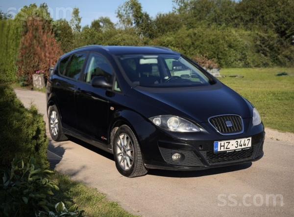 Melns SEAT Altea 2012 Jūrmala, ar dzinēja tilpumu 1.60 L un nobraukumu 158 tūkst. km par 4500 €, foto 5 vietnē AUTOMOTO.COM.LV