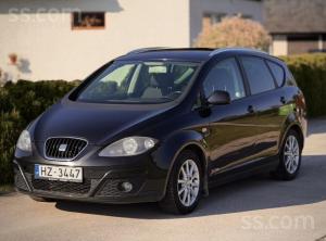 Black SEAT Altea 2012 in Jurmala, with an engine capacity of 1.60 L and mileage of 158 thousand km for 4500 €, photo  on AUTOMOTO.COM.LV
