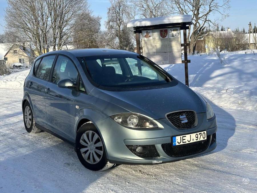 Blue SEAT Altea 2006 in Vilnius, with an engine capacity of 1.90 L and mileage of 220 thousand km for 1199 €, photo 1 on AUTOMOTO.COM.LV