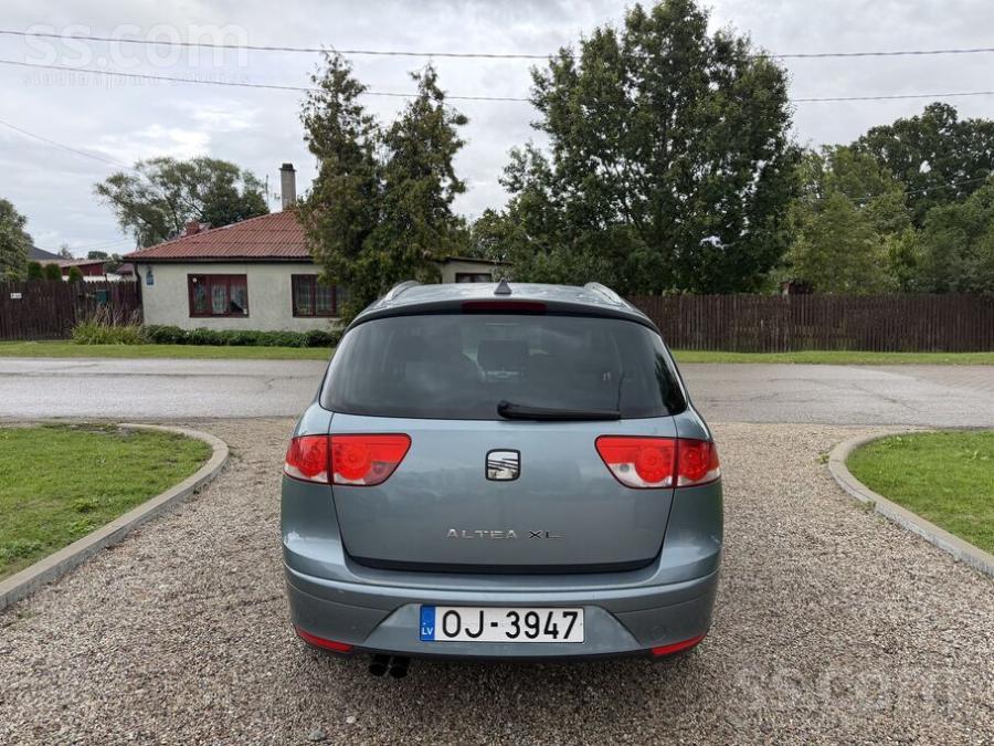 Blue SEAT Altea 2007 in Ventspils, with an engine capacity of 1.80 L and mileage of 245 thousand km for 1990 €, photo 8 on AUTOMOTO.COM.LV