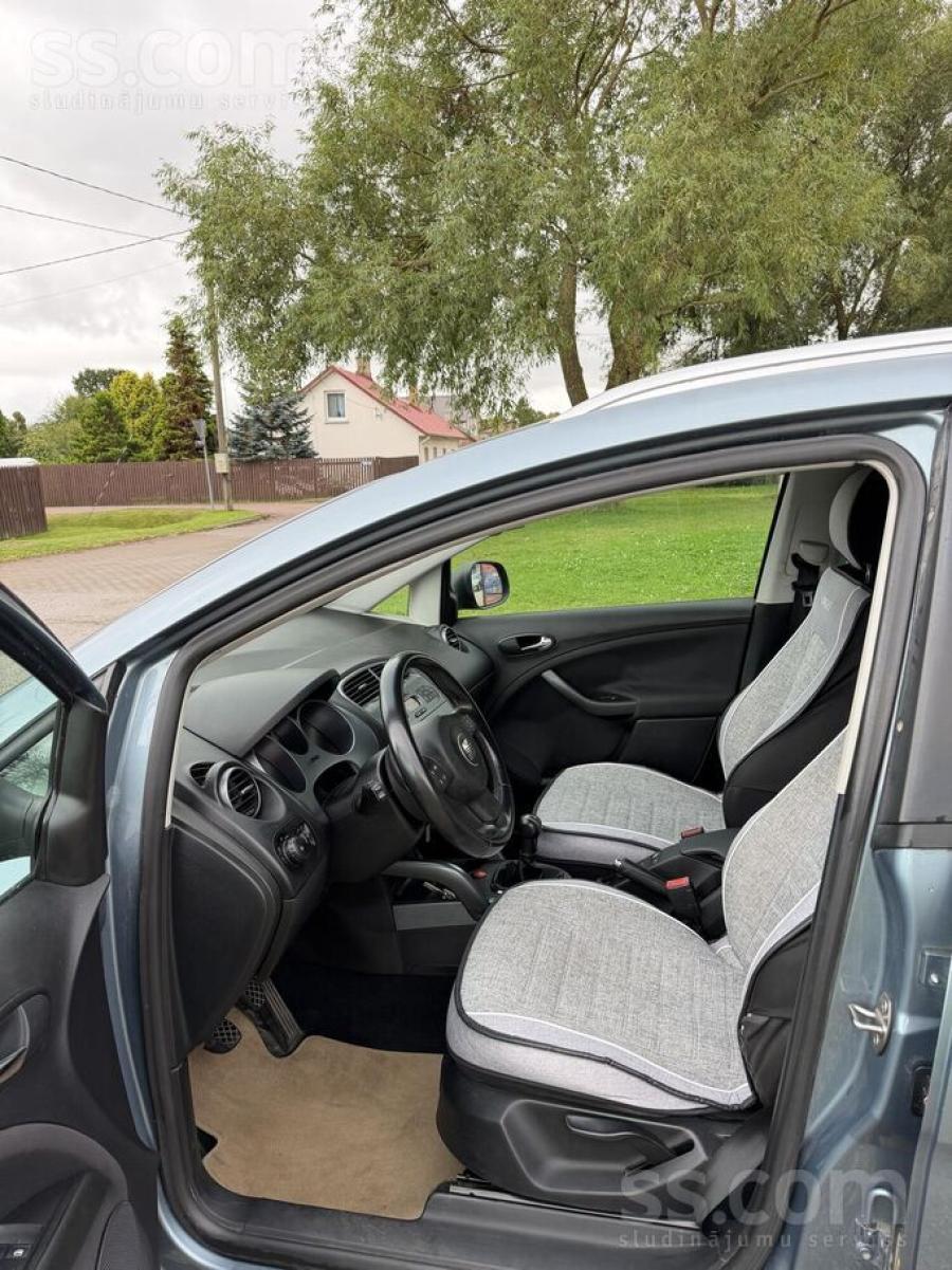 Blue SEAT Altea 2007 in Ventspils, with an engine capacity of 1.80 L and mileage of 245 thousand km for 1990 €, photo 10 on AUTOMOTO.COM.LV
