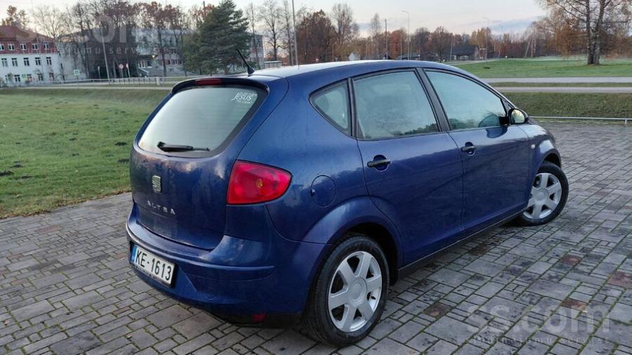Синий Сеат Алтеа 2006 в Елгава, объемом двигателя 1.60 л и пробегом 261 тыс. км за 950 €, фото 6 на AUTOMOTO.COM.LV