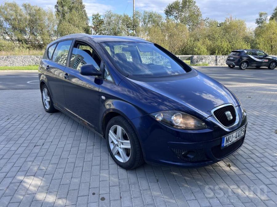 Синий Сеат Алтеа 2008 в Рига, объемом двигателя 1.90 л и пробегом 246 тыс. км за 1300 €, фото 5 на AUTOMOTO.COM.LV