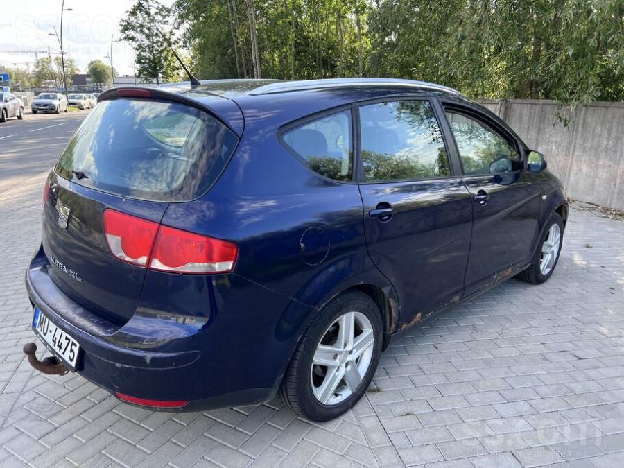 Синий Сеат Алтеа 2008 в Рига, объемом двигателя 1.90 л и пробегом 246 тыс. км за 1300 €, фото 8 на AUTOMOTO.COM.LV