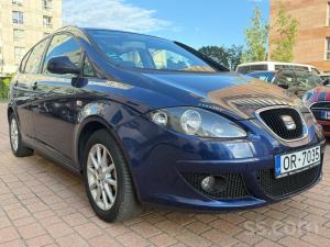 Blue SEAT Altea 2008 in Riga, with an engine capacity of 1.40 L and mileage of 0 thousand km for 2500 €, photo  on AUTOMOTO.COM.LV