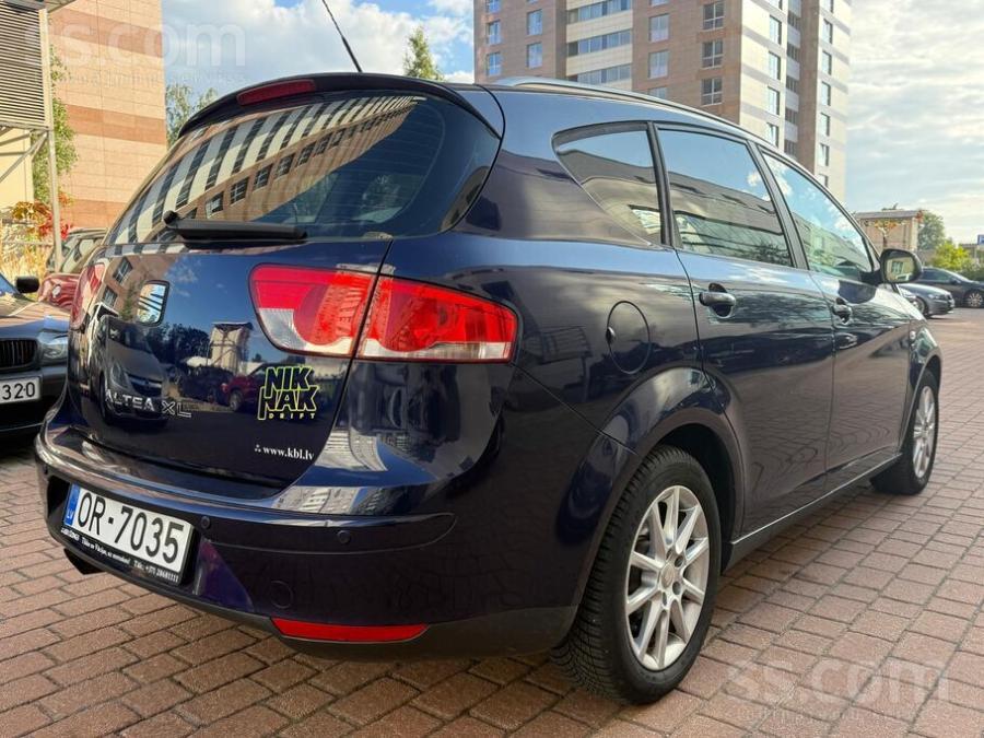 Blue SEAT Altea 2008 in Riga, with an engine capacity of 1.40 L and mileage of 0 thousand km for 2500 €, photo 11 on AUTOMOTO.COM.LV