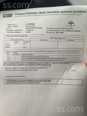 Коричневый Сеат Алтеа 2004 в Даугавпилс, объемом двигателя 1.60 л и пробегом 313 тыс. км за 1650 €, фото 13 на AUTOMOTO.COM.LV