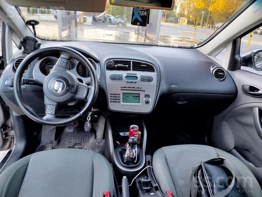 Brūns SEAT Altea 2004 Kuldīga, ar dzinēja tilpumu 2.00 L un nobraukumu 300 tūkst. km par 1900 €, foto 8 vietnē AUTOMOTO.COM.LV