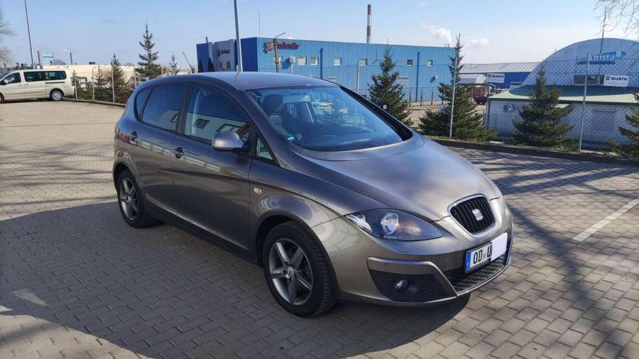 Brown SEAT Altea 2014 in Klaipeda, with an engine capacity of 1.60 L and mileage of 198 thousand km for 4850 €, photo 7 on AUTOMOTO.COM.LV