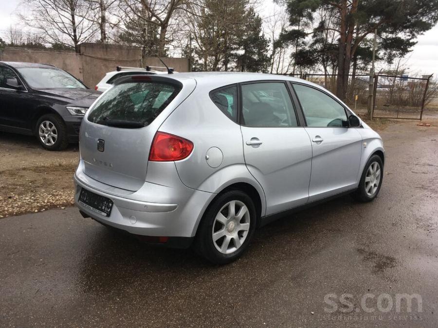 Pelēks SEAT Altea 2005 Rīga, ar dzinēja tilpumu 2.00 L un nobraukumu 0 tūkst. km par 4290 €, foto 3 vietnē AUTOMOTO.COM.LV