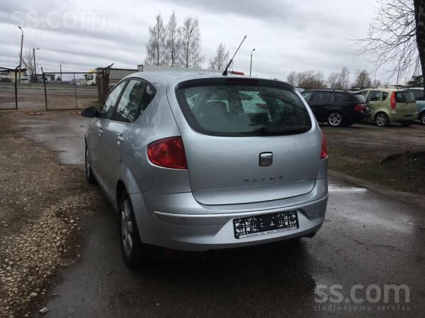 Pelēks SEAT Altea 2005 Rīga, ar dzinēja tilpumu 2.00 L un nobraukumu 0 tūkst. km par 4290 €, foto 8 vietnē AUTOMOTO.COM.LV