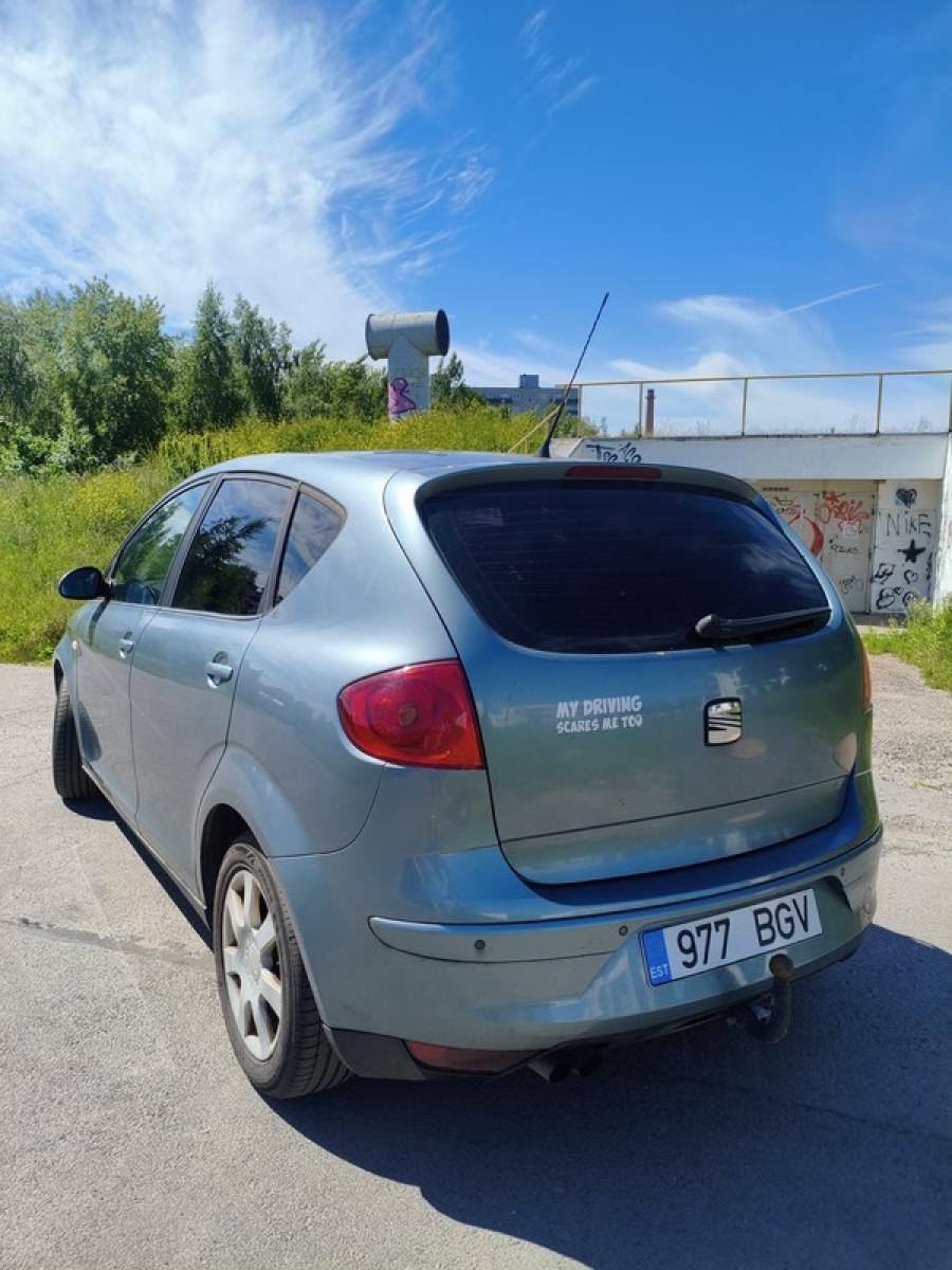 Pelēks SEAT Altea 2005 Tallina, ar dzinēja tilpumu 2.00 L un nobraukumu 435 tūkst. km par 1500 €, foto 11 vietnē AUTOMOTO.COM.LV