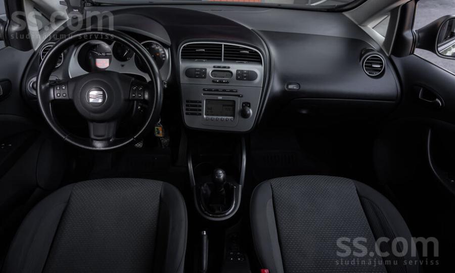 Grey SEAT Altea 2007 in Jelgava, with an engine capacity of 1.90 L and mileage of 0 thousand km for 1150 €, photo 12 on AUTOMOTO.COM.LV