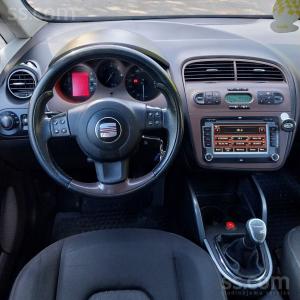 Grey SEAT Altea 2008 in Tukums, with an engine capacity of 2.00 L and mileage of 351 thousand km for 2700 €, photo 8 on AUTOMOTO.COM.LV