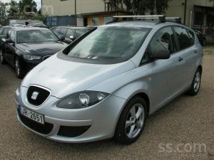 Grey SEAT Altea 2008 in Riga, with an engine capacity of 1.90 L and mileage of 0 thousand km for 1750 €, photo  on AUTOMOTO.COM.LV