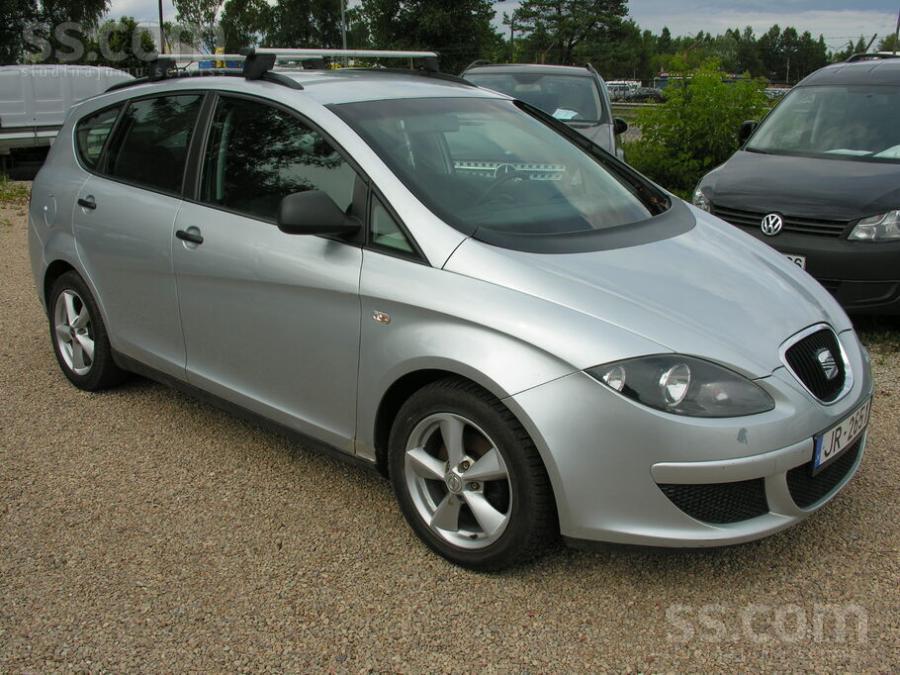 Pelēks SEAT Altea 2008 Rīga, ar dzinēja tilpumu 1.90 L un nobraukumu 0 tūkst. km par 1750 €, foto 3 vietnē AUTOMOTO.COM.LV