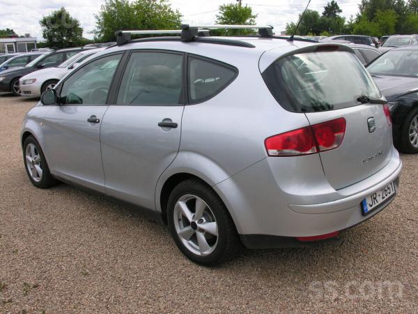 Grey SEAT Altea 2008 in Riga, with an engine capacity of 1.90 L and mileage of 0 thousand km for 1750 €, photo 4 on AUTOMOTO.COM.LV