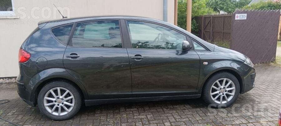 Grey SEAT Altea 2009 in Riga, with an engine capacity of 1.90 L and mileage of 153 thousand km for 3350 €, photo 6 on AUTOMOTO.COM.LV