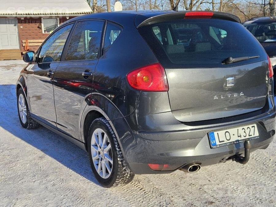 Pelēks SEAT Altea 2009 Talsi, ar dzinēja tilpumu 1.90 L un nobraukumu 309 tūkst. km par 2890 €, foto 4 vietnē AUTOMOTO.COM.LV